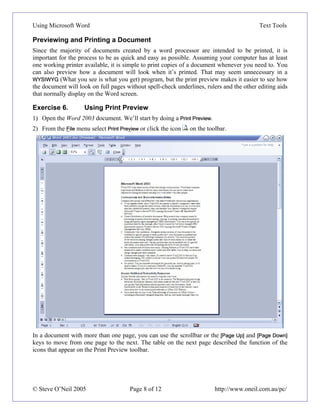 Using microsoftword4 texttools | PDF