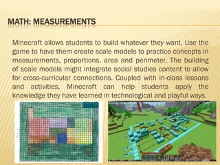 Using Minecraft to Build Afterschool | PDF