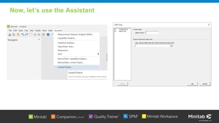 Using minitab for Superior Quality in Food Manufacturing | PDF