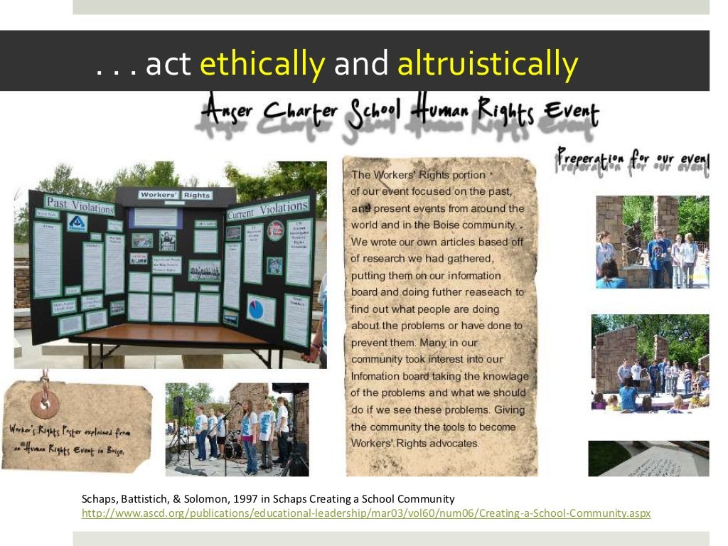 Act Ethically