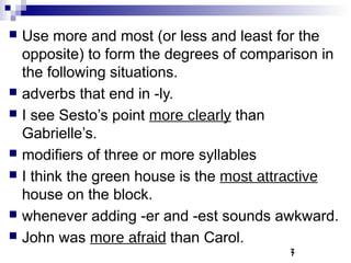 Using modifiers | PPT