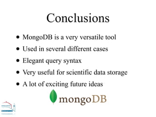 Using MongoDB for Materials Discovery | PDF | Databases | Computer Software and Applications