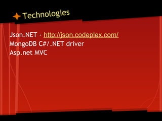 Building a GIS SaaS App using MongoDB | PPT