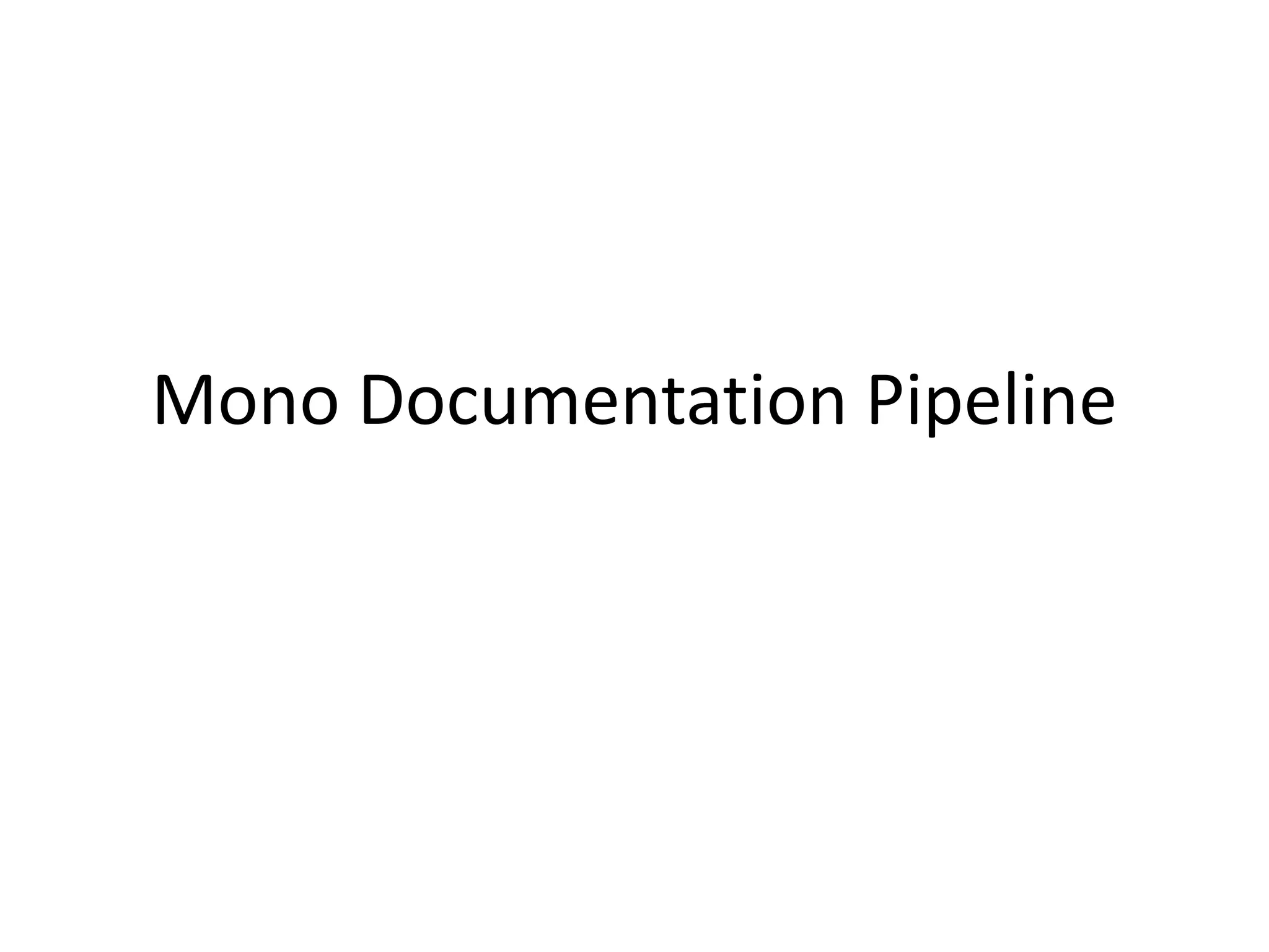 Using monodoc | PPT