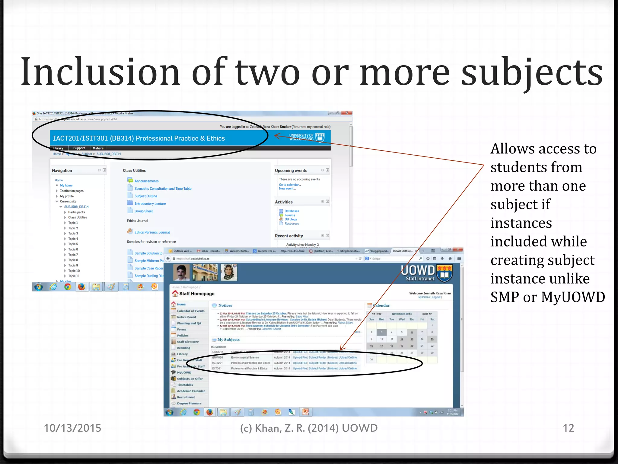 Using moodle presentation by zeenath rk | PDF