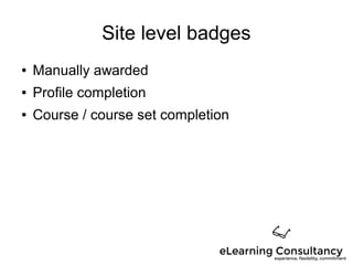 Using moodle badges | PPT