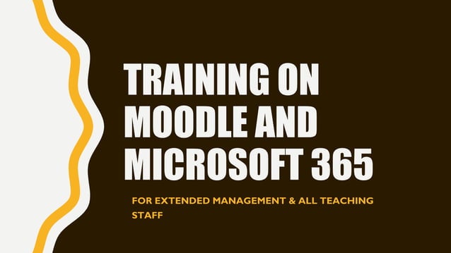 Using moodle lms + microsoft 365 | PPTX | Computing | Technology & Computing