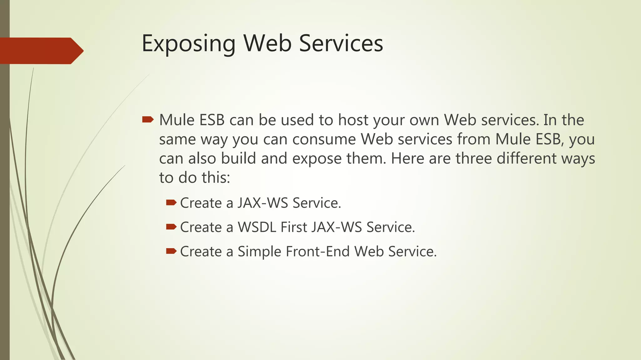 Using mule with web services | PPTX | Web Development | Internet