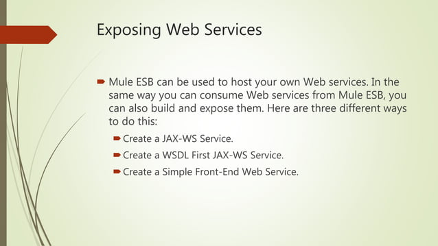 Using mule with web services | PPT