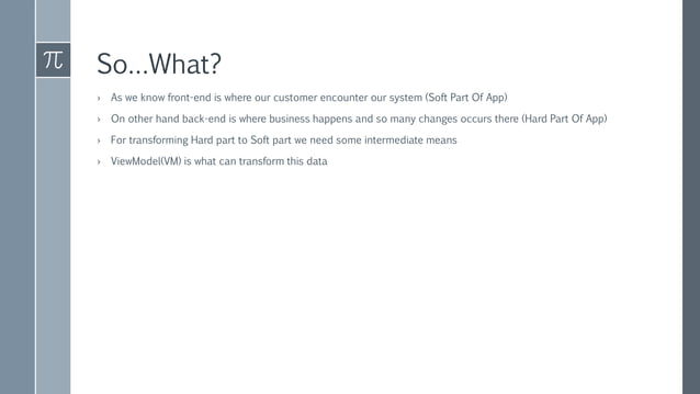 Using mvvm inside mvc in domain driven design | PPT Using mvvm inside mvc in domain driven design | PPT