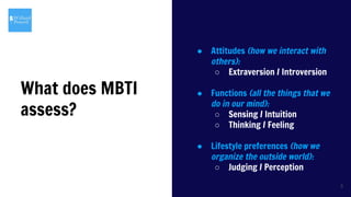 Using Myers Briggs Type Indicator (MBTI) to Build and Manage Talent ...