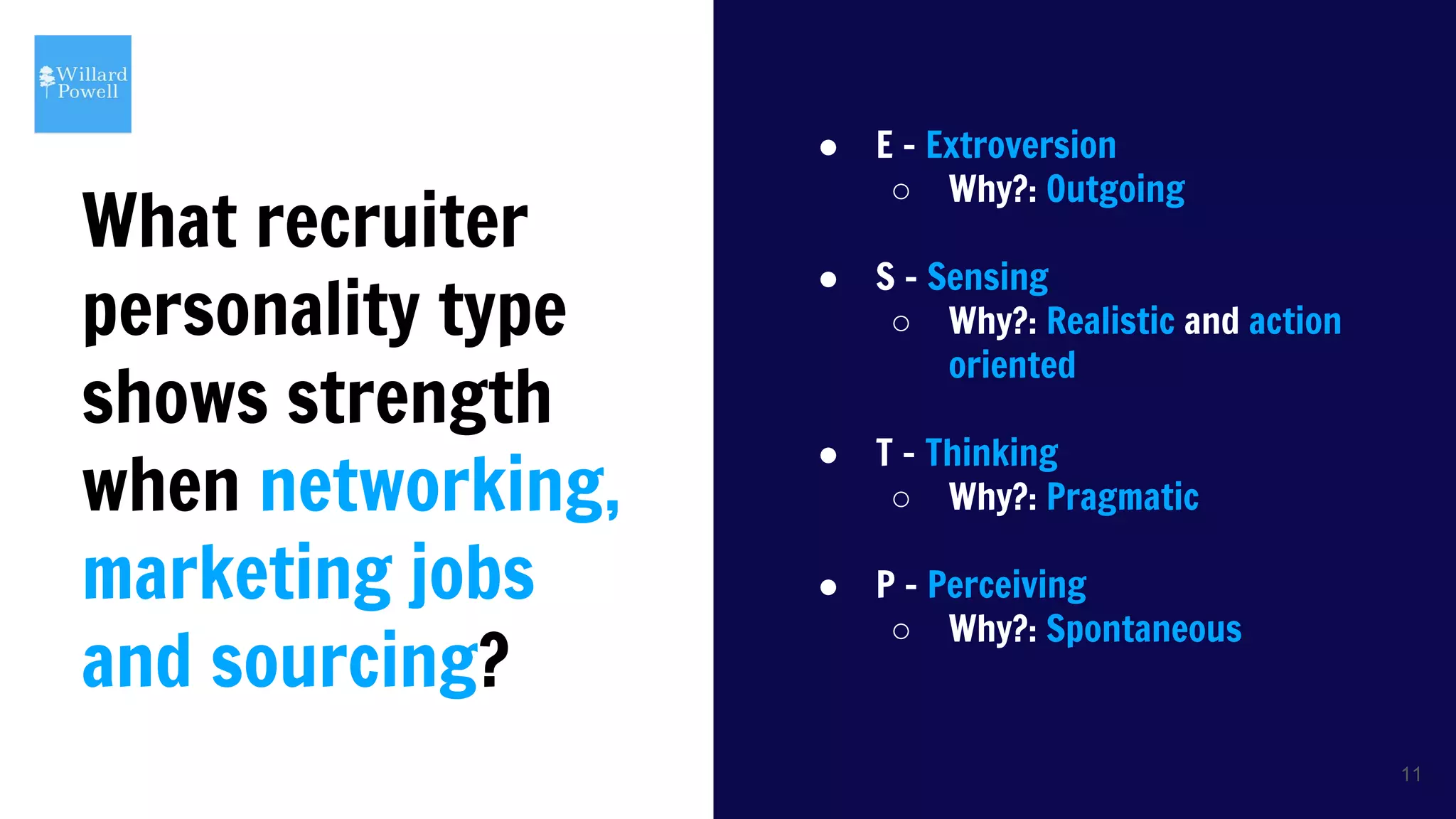 Using myers briggs type indicator (mbti) to build and manage talent ...