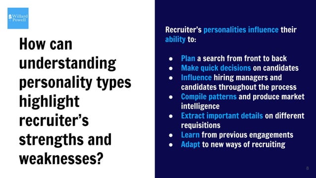 Using myers briggs type indicator (mbti) to build and manage talent ...
