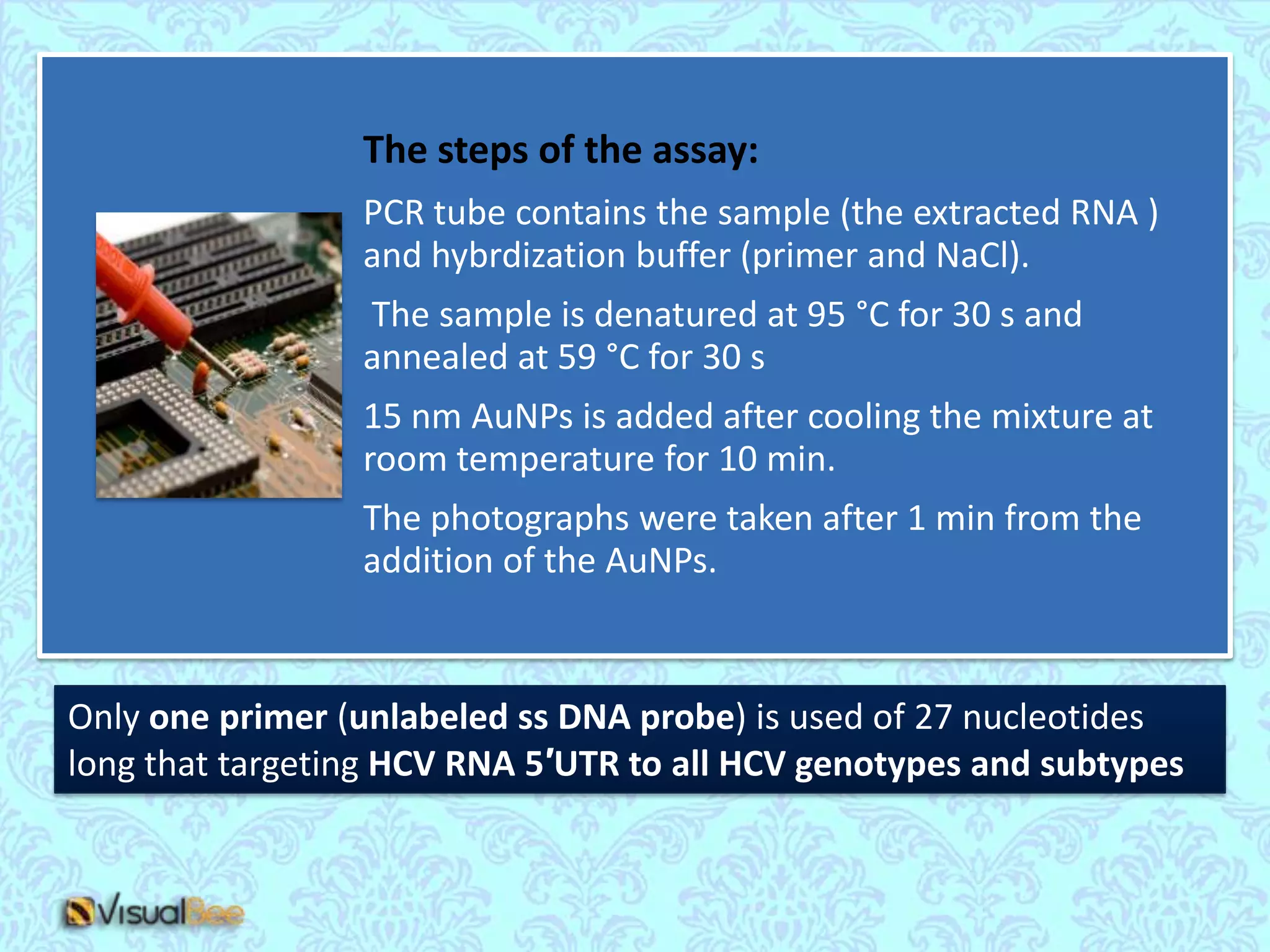 Using nanoparticles in hcv diagnosis | PPTX