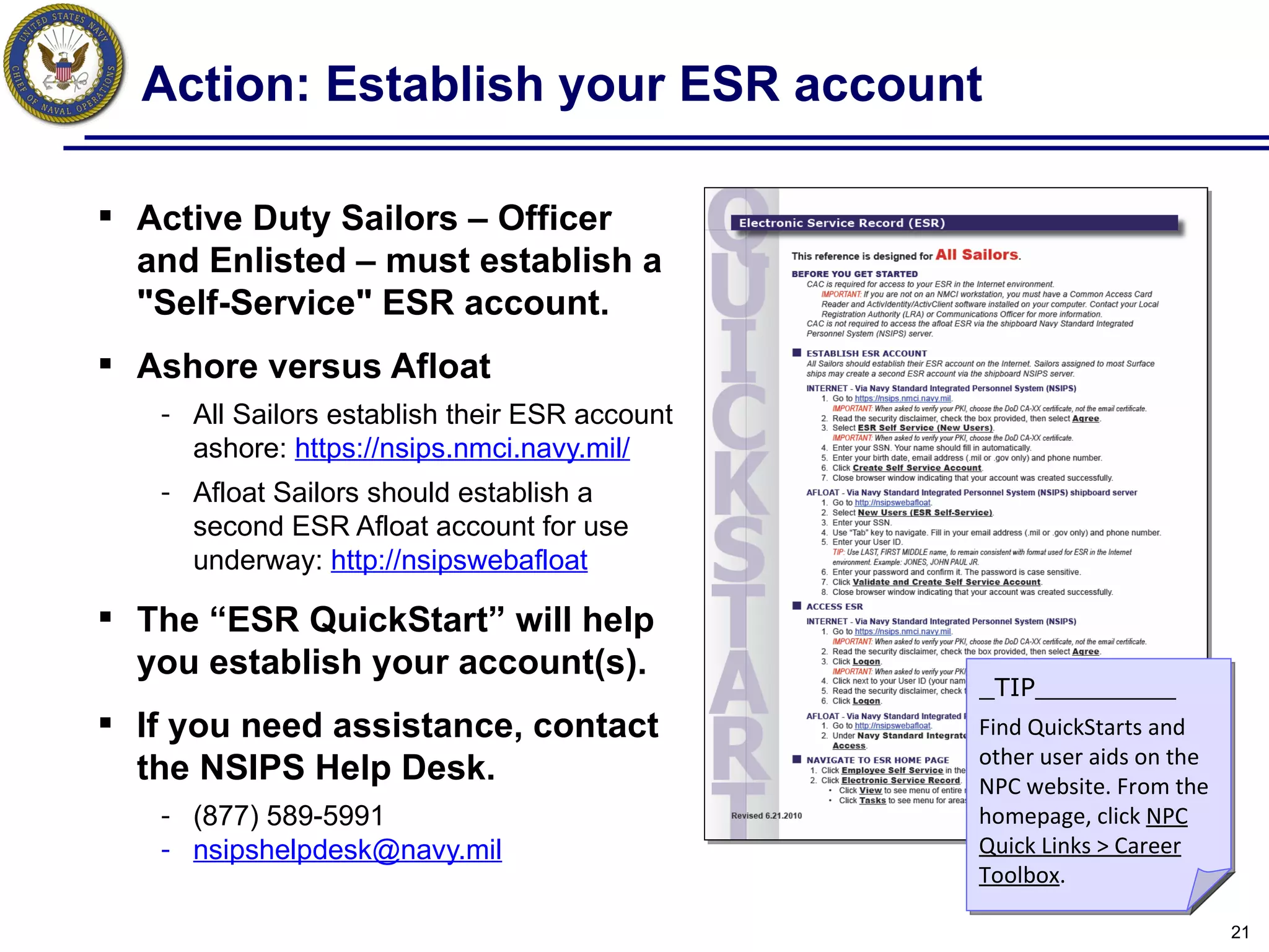 Using Navy Personnel system | PPT