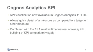 Using the New Cognos KPI Capability & Relative Time Structures | PPT