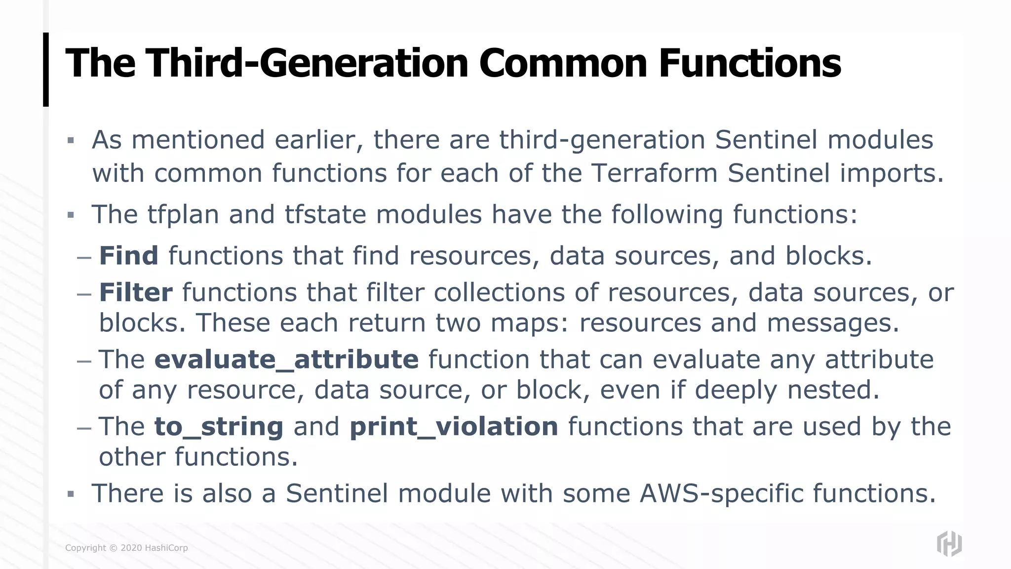 Using new sentinel features in terraform cloud | PPT