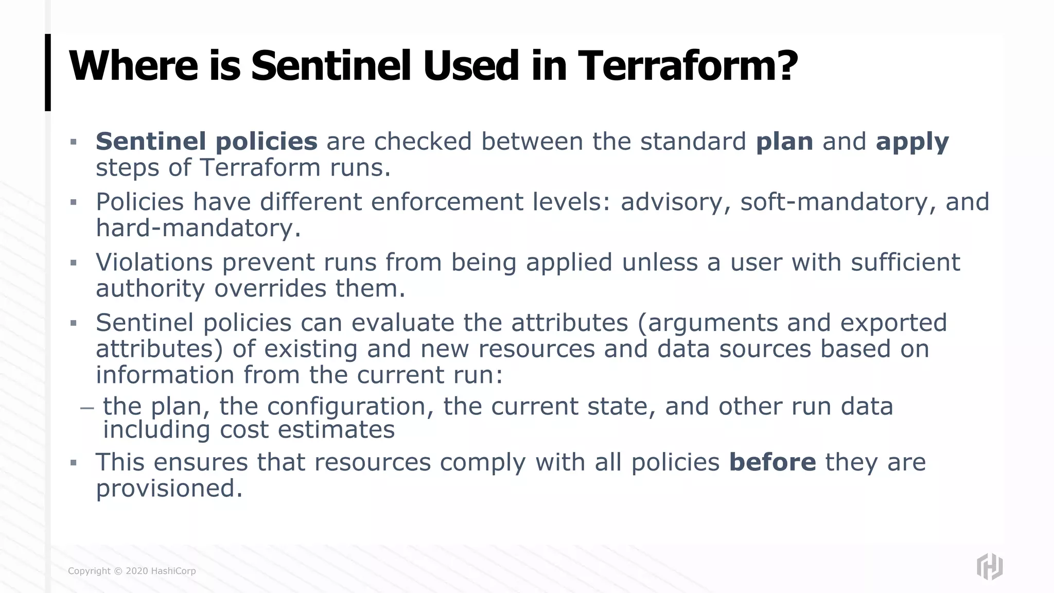 Using new sentinel features in terraform cloud | PPT