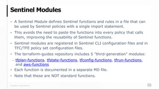 Using new sentinel features in terraform cloud | PPT
