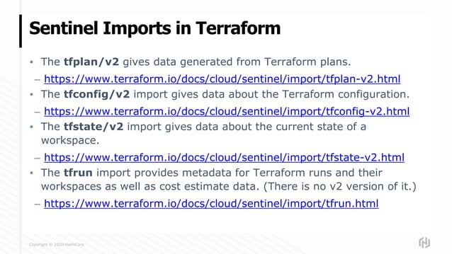 Using new sentinel features in terraform cloud | PPT