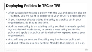 Using new sentinel features in terraform cloud | PPT