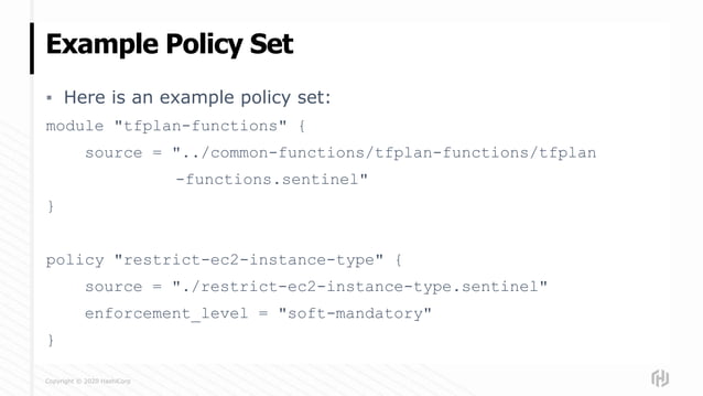 Using new sentinel features in terraform cloud | PPT
