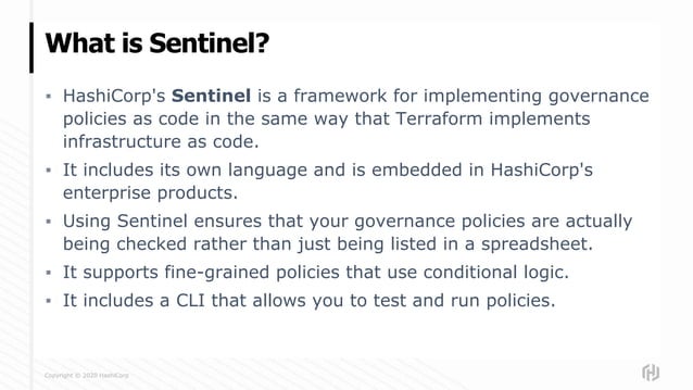 Using new sentinel features in terraform cloud | PPT