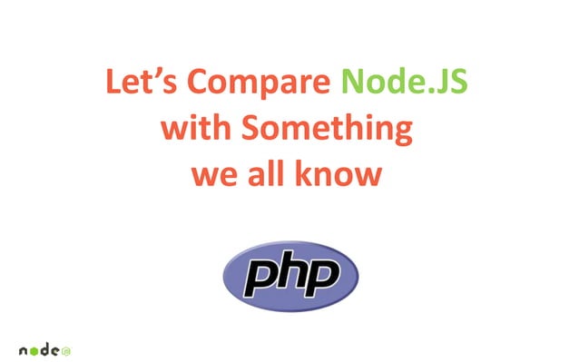 Using NodeJS for Real-Time Web | PPT