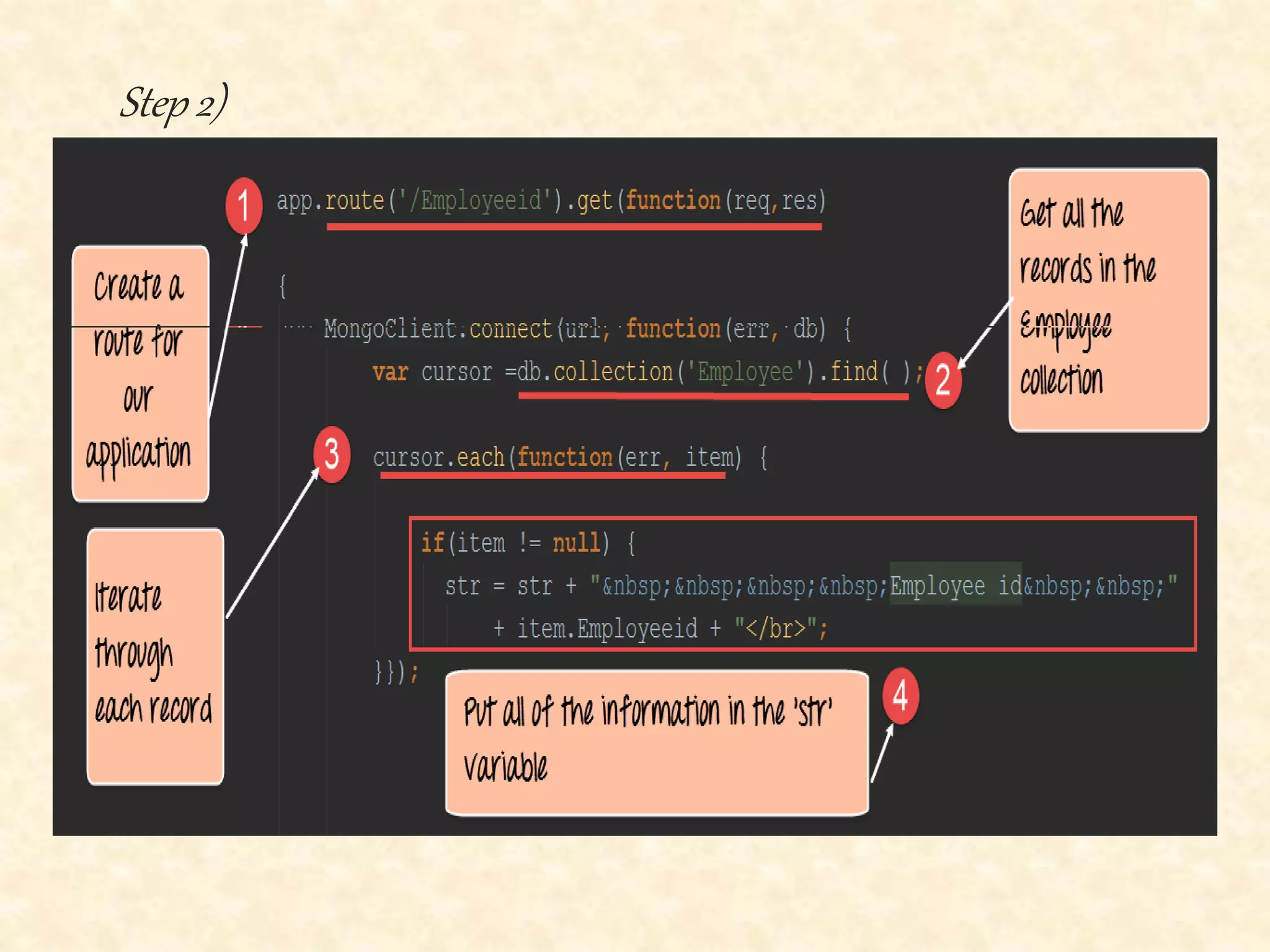 Connecting Nodejs And Mongodb Pptx Databases Computer Software And