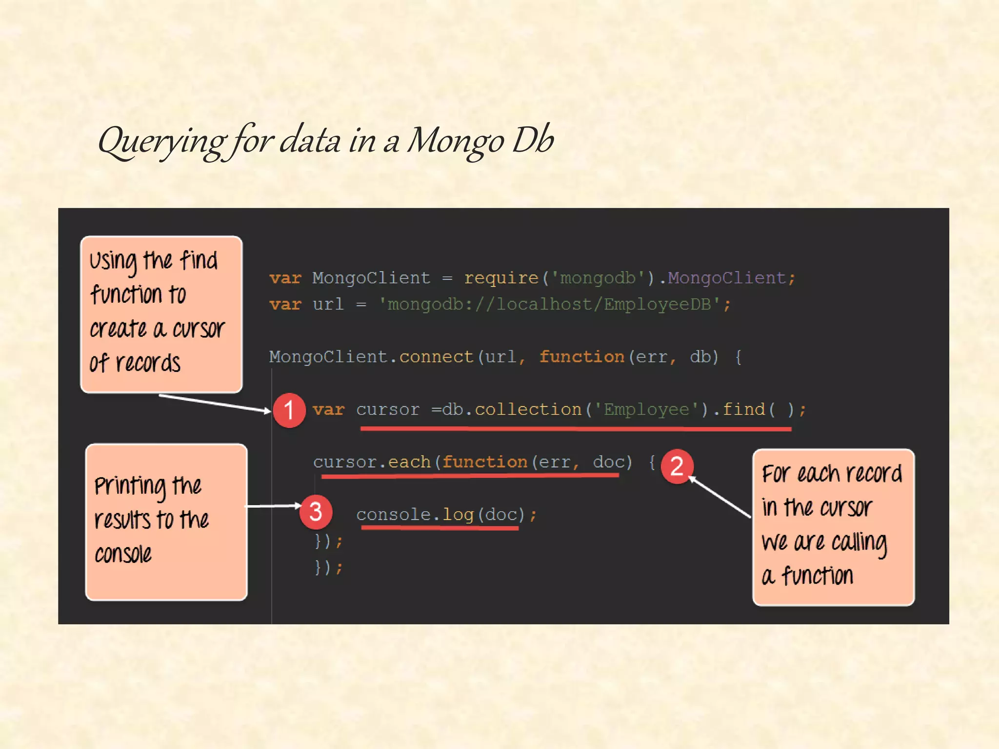 Connecting Nodejs And Mongodb Ppt 