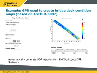 Using Noggin Ground Penetrating Radar (GPR) for Bridge & Infrastructure ...