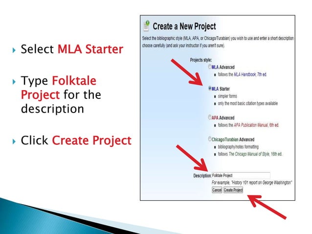 Using noodle tools basic | PPT