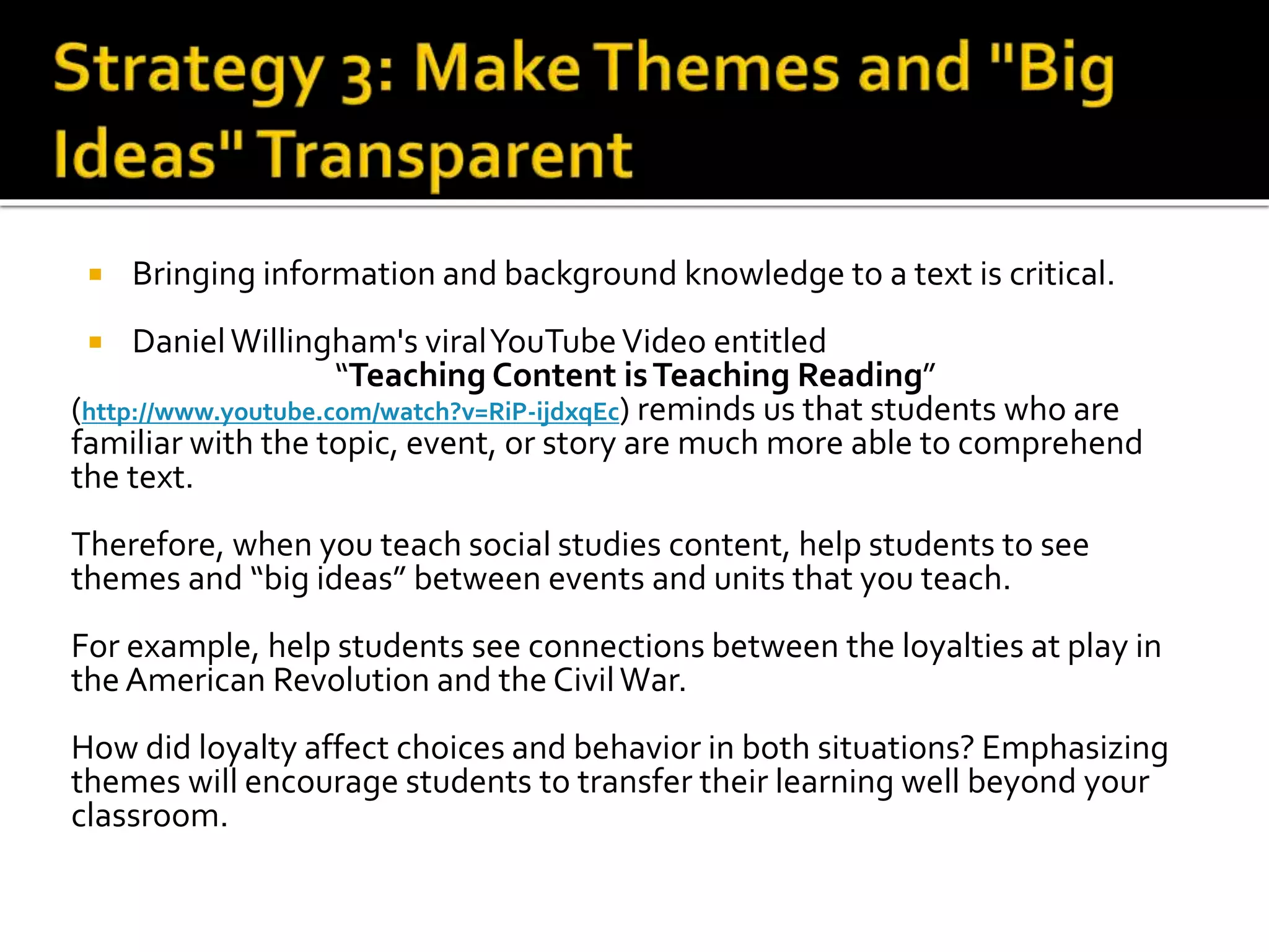 Using Novels in the Social Studies classroom | PPT