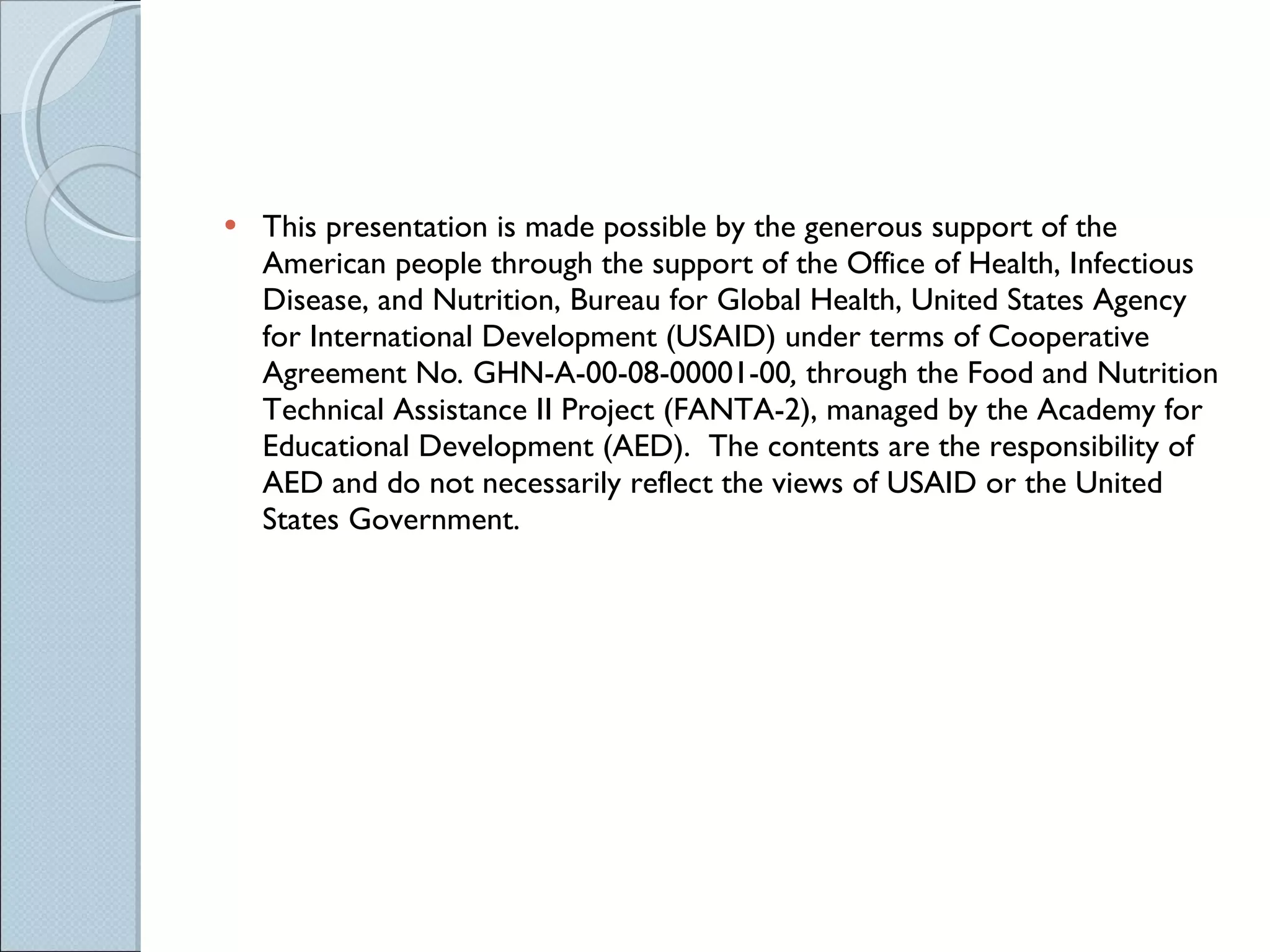 Using the Nutrition Program Design Assistant | PPT