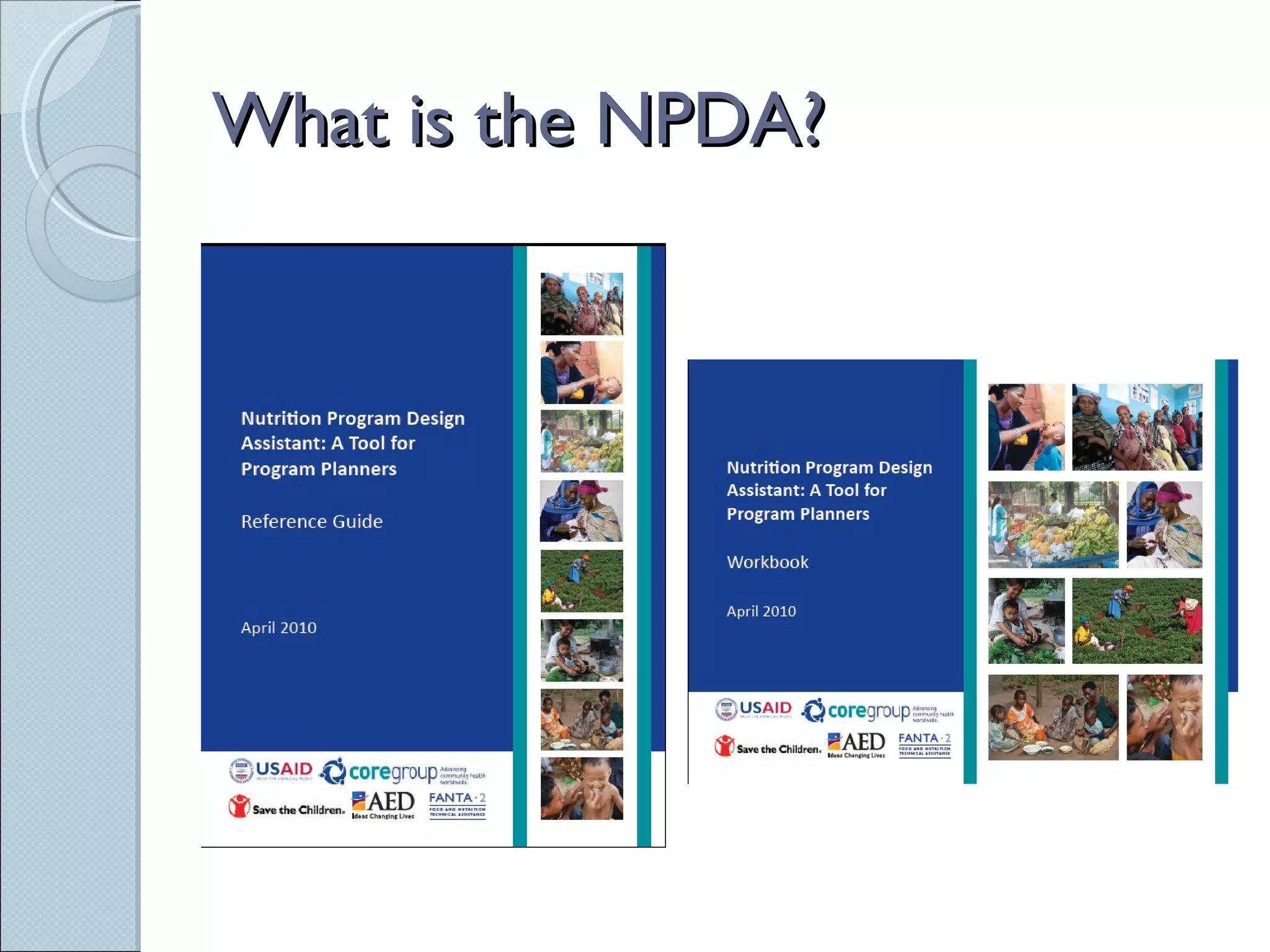 Using the Nutrition Program Design Assistant | PPT