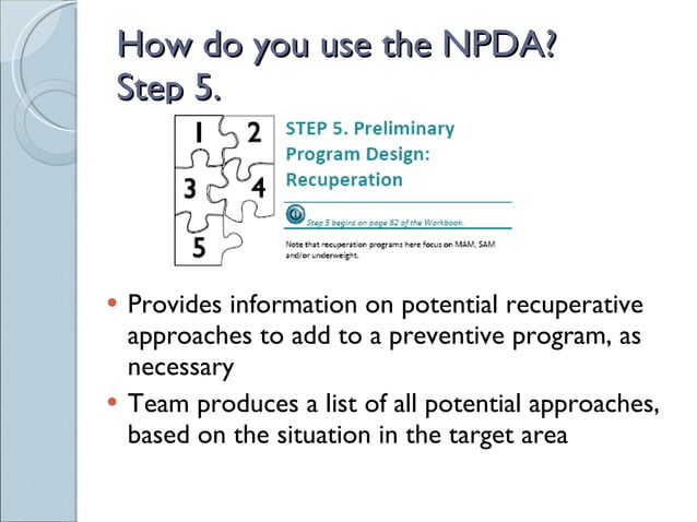 Using the Nutrition Program Design Assistant | PPT | Nutrition ...