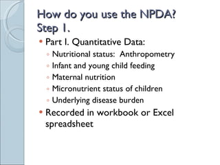 Using the Nutrition Program Design Assistant | PPT