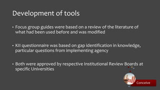 Using nvivo to tell the story, the power of coding | PPTX