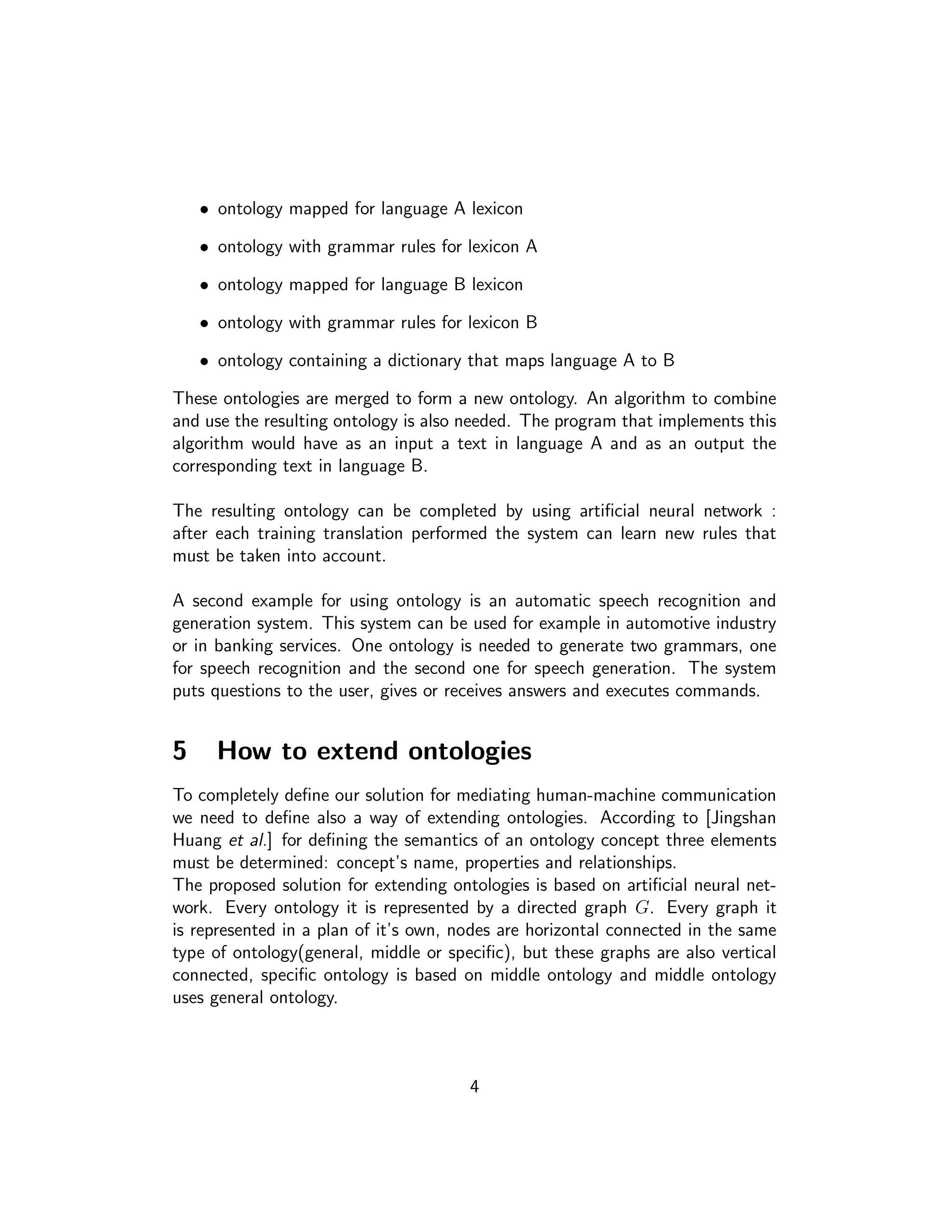 Using ontology for natural language processing | PDF