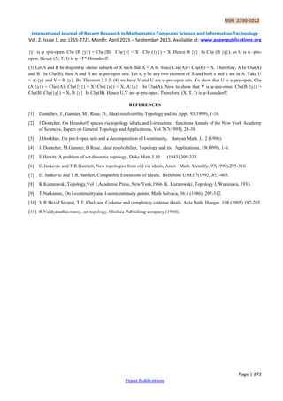 Using ψ-Operator to Formulate a New Definition of Local Function | PDF