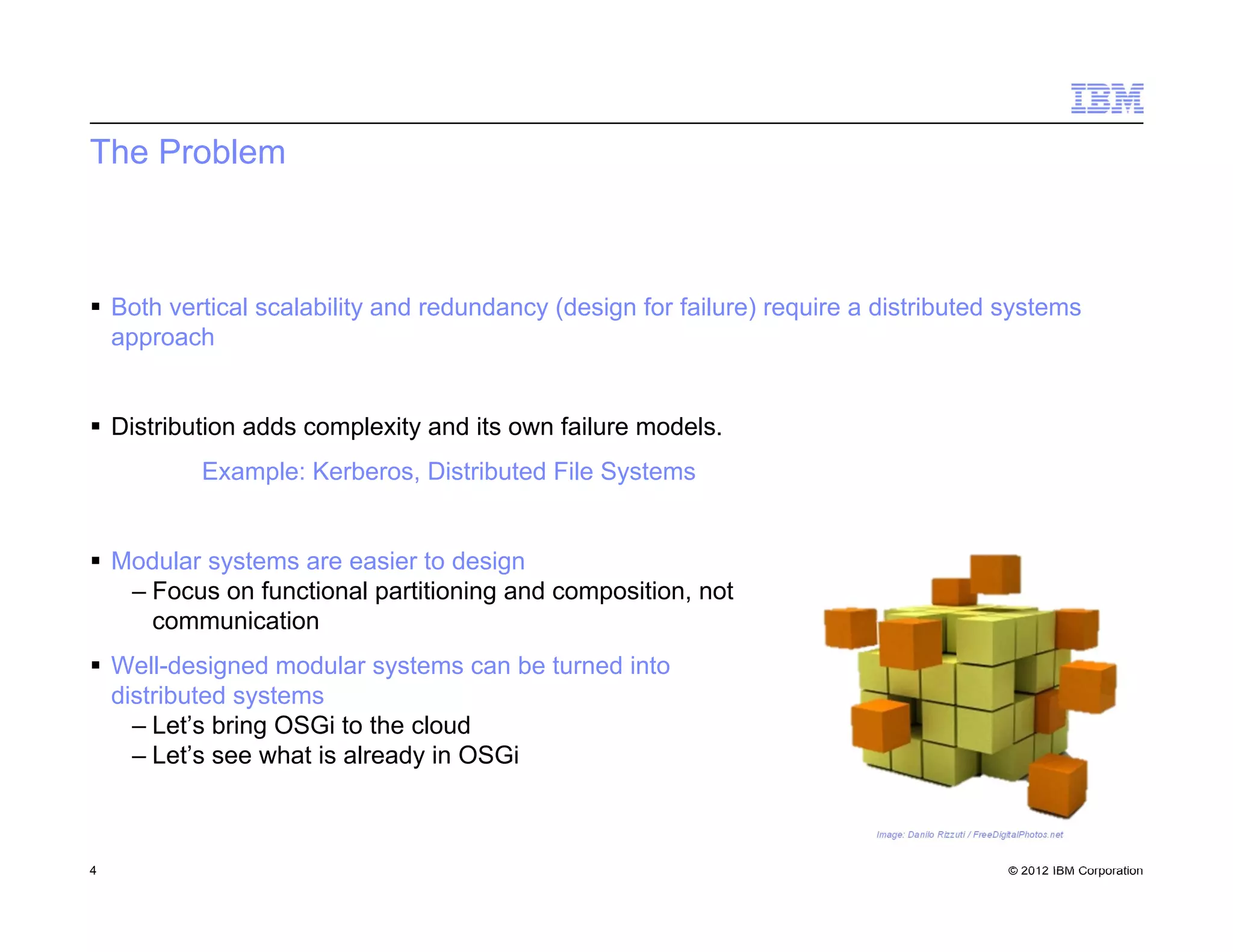 Using OSGi as a Cloud Platform - Jan Rellermeyer | PDF | Cloud Computing | Internet