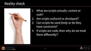 Using OSGi for script deployment in Apache Sling | PDF | Web Development | Internet