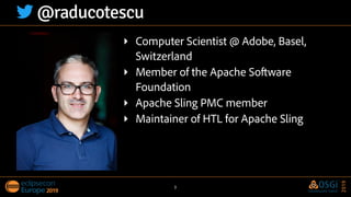 Using OSGi for script deployment in Apache Sling | PDF | Web Development | Internet