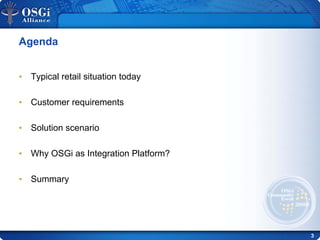 Using OSGi Technology for Retail Stores - Stefan Fassmann, IBM | PDF