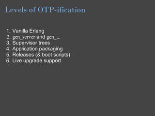 Using OTP and gen_server Effectively | PDF