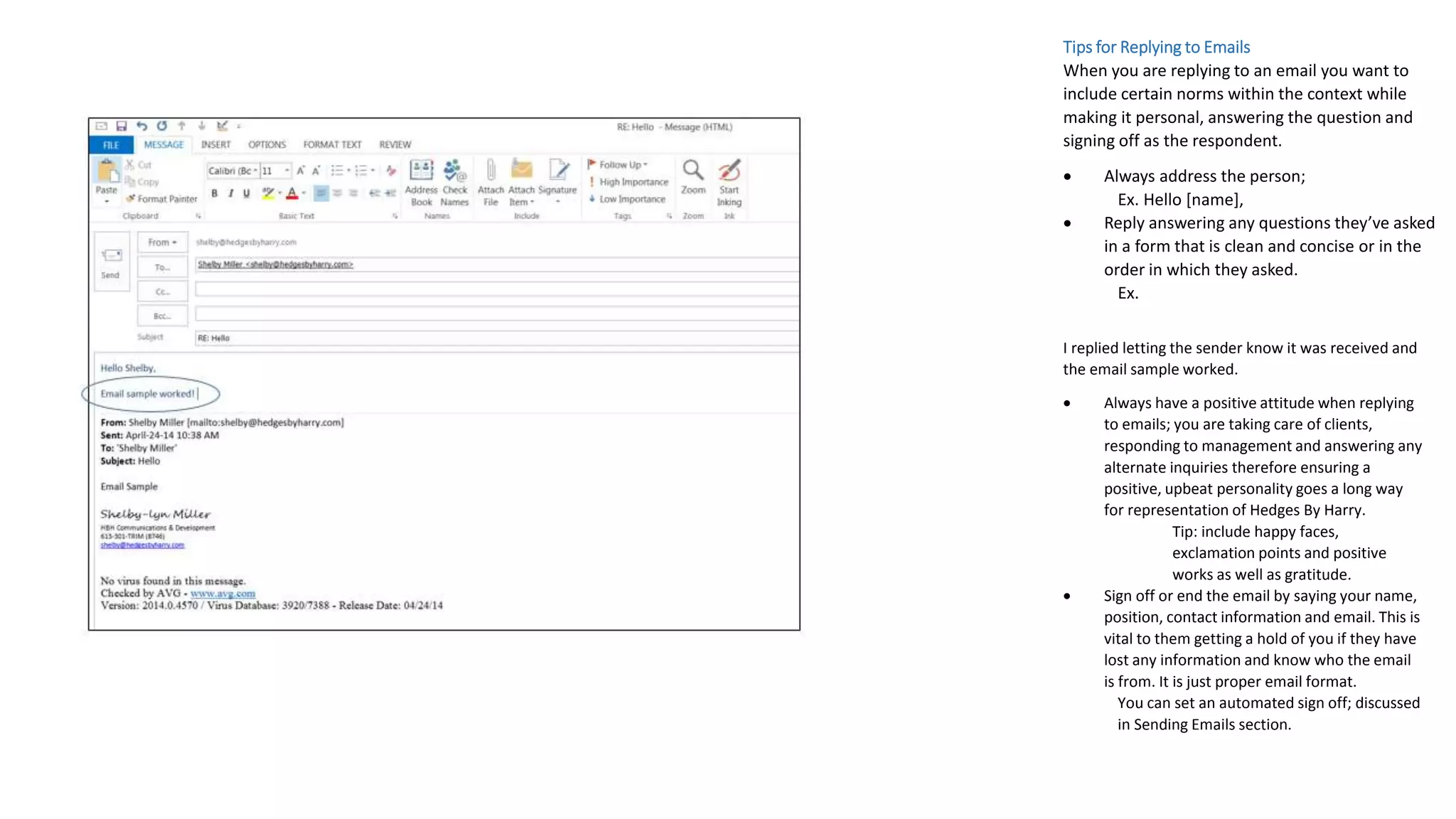 Using Office Outlook: Module 1 Emails | PPT