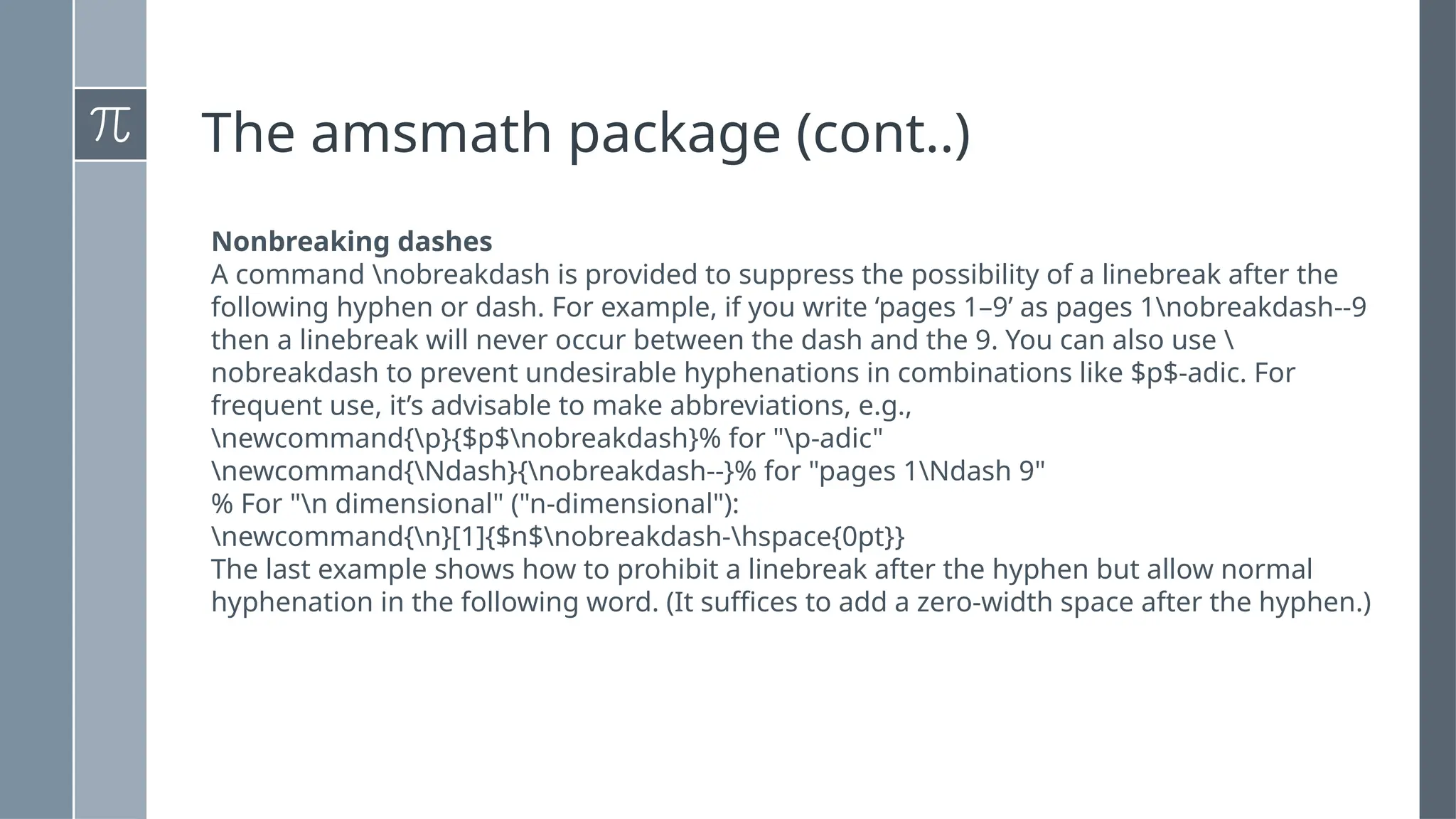Using package amsmath typing equation labeling and referring.pptx