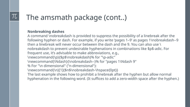 Using package amsmath typing equation labeling and referring.pptx