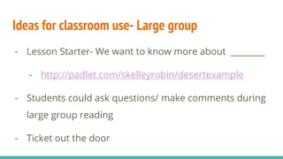Using padlet in your classroom | PPTX