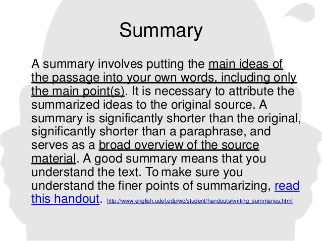 Using paragraphs, quotations, and summaries in research writing